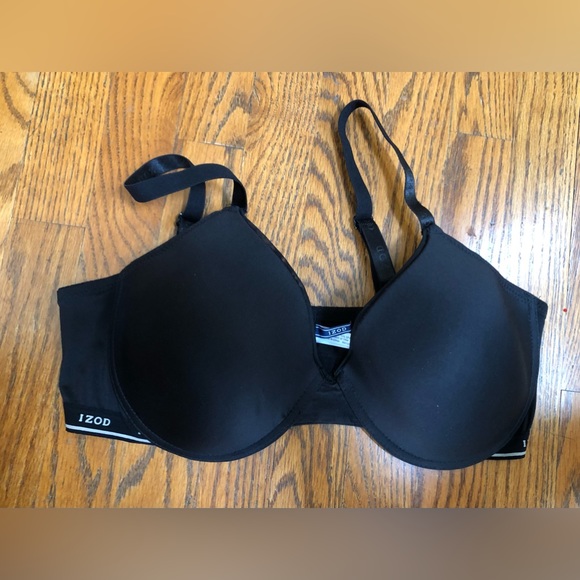 Izod | Intimates & Sleepwear | Izod Black Bra Size 4d | Poshmark
